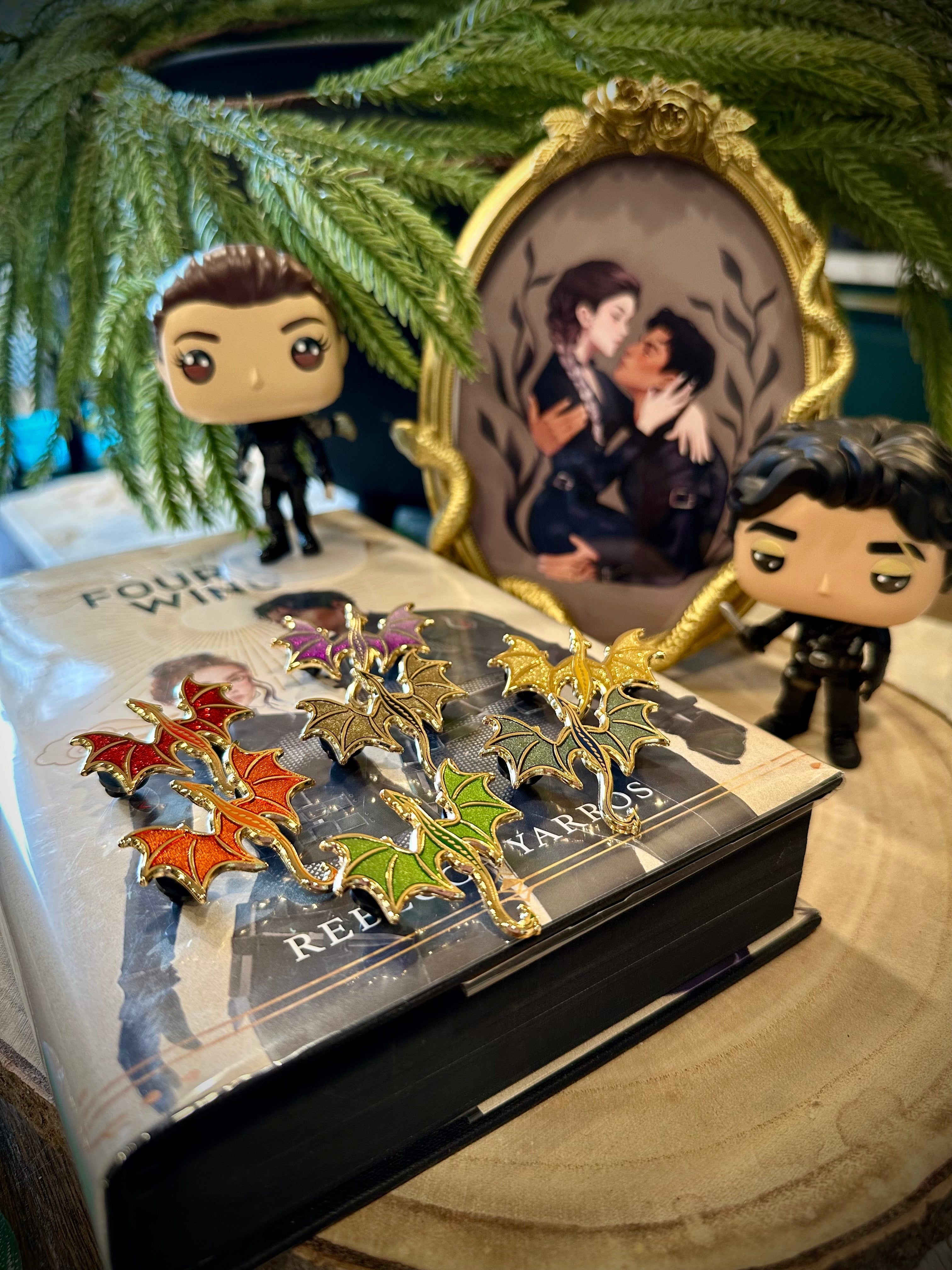 Threshing Dragon Pins or Sets – Celestial Faerie Trove